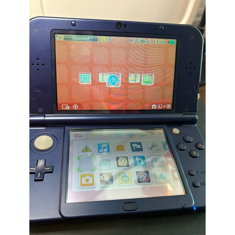 [Zone US]Nintendo 3ds XL สีน้ำเงิน มือสอง ใช้งานได้ปกติ มีปากกา สาย ...