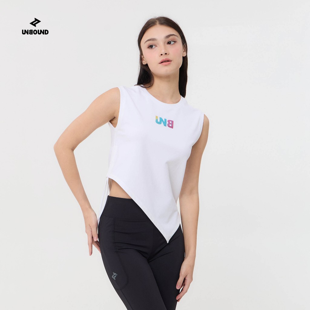 UNBOUND ASTRO CAMO INTERSTELLAR SPACE DRAWSTRING SIDE TIE TANK (WHITE ...