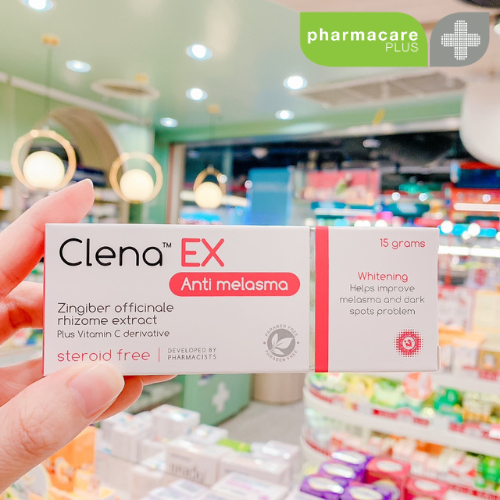 Clena EX Anti Melasma 15g. คลีน่า เอ็กซ์ แอนตี้ เมลาสม่า ผลิตภัณฑ์ดูแล ...