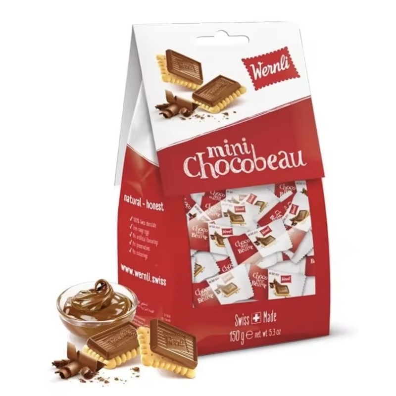 Wernli Chocobo Swiss Made 150g. (24 pieces) Delicious chocolate ...