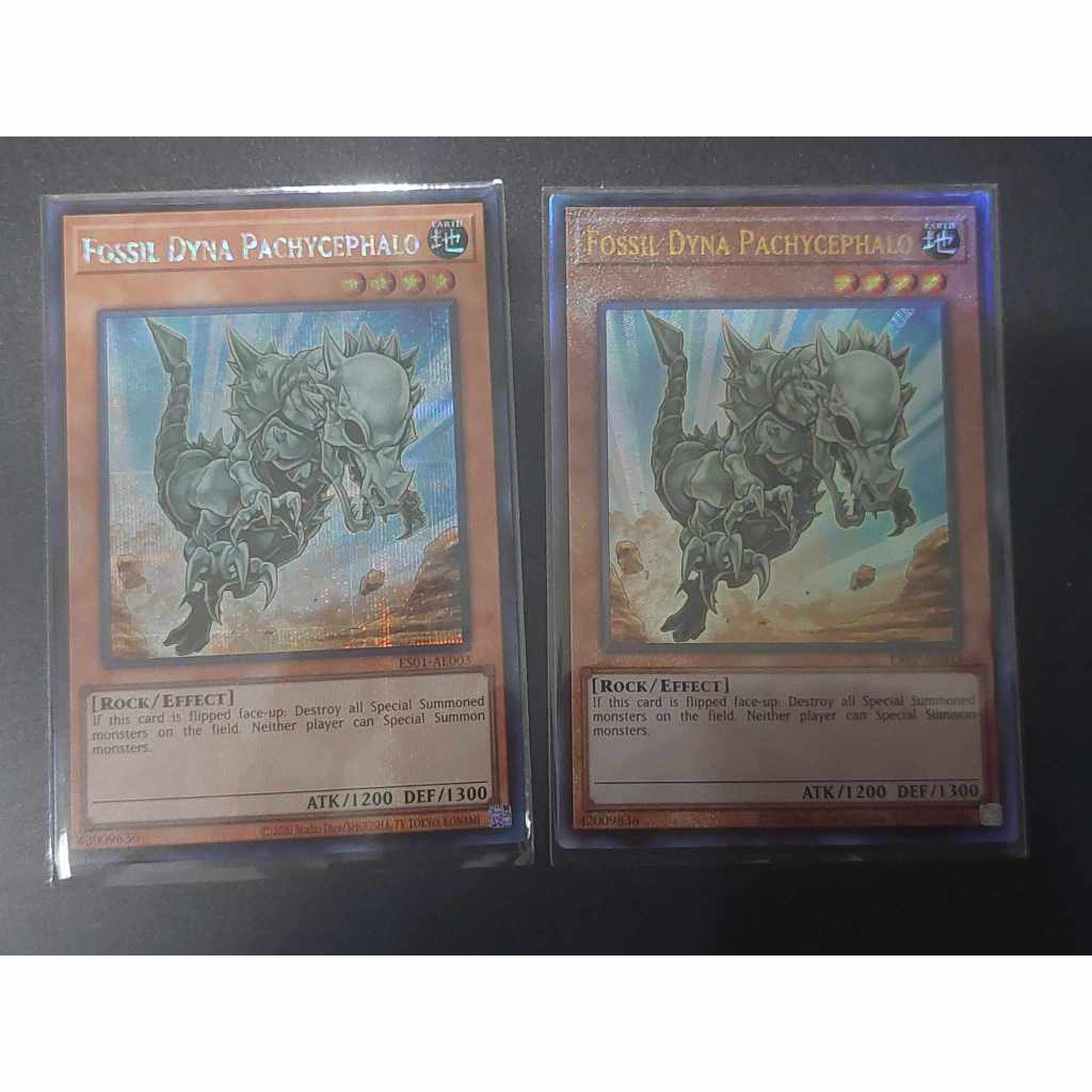 Yu-Gi-Oh Asia English: Fossil Dyna Pachycephalo ES01-AE003 การ์ดยูกิ ...