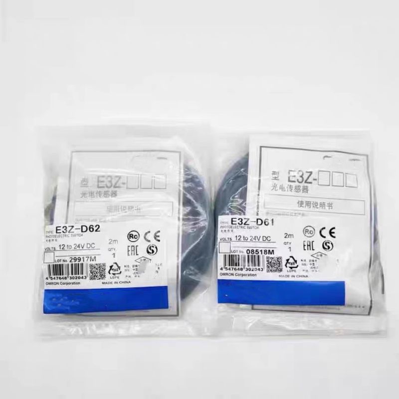 E3Z-D61,E3Z-D62-E3Z-D82,E3Z-D81 Omron Photoelectric Sensor พร้อมส่ง ...