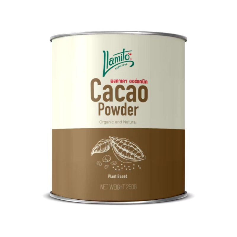 Llamito ผงคาเคา ออร์แกนิค (Organic Cacao Powder) ขนาด 250g | Shopee ...