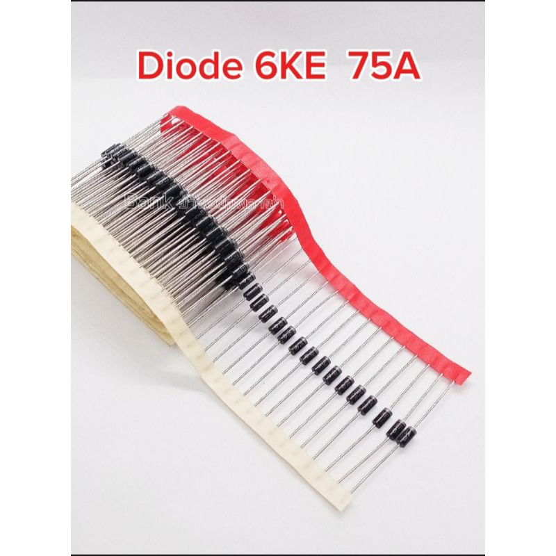 (แพ็ค10ตัว,20ตัว) Diode 6KE 75A. ไดโอด 6KE 75A. พร้อมส่ง | Shopee Thailand