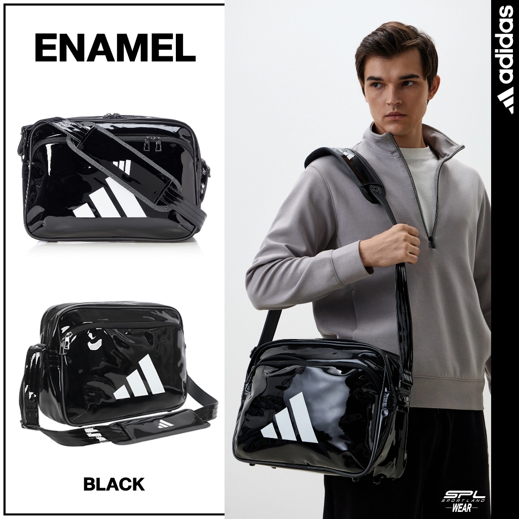 Adidas อาดิดาส กระเป๋าสะพายข้าง กระเป๋าอเนกประสงค์ Enamel Bag IB0299 BK ...