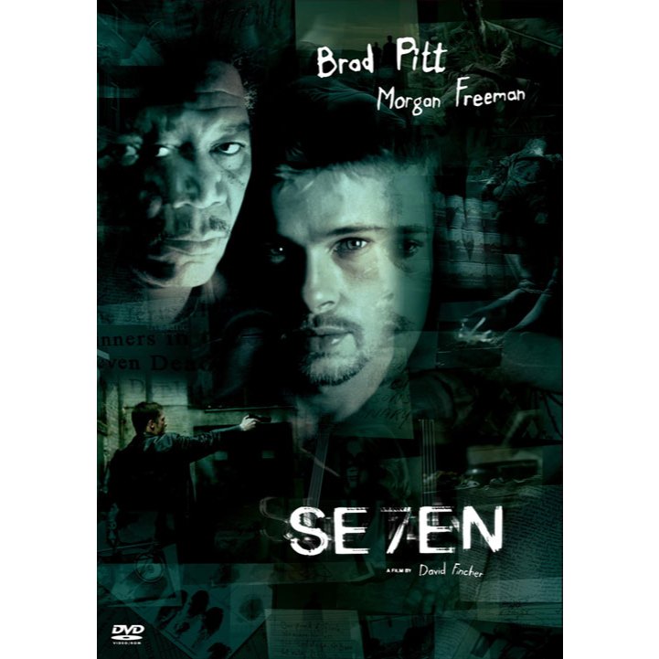 DVD เสียงไทยมาสเตอร์ หนังใหม่ ดีวีดี SE7EN (1995) เจ็ดข้อต้องฆ่า ...