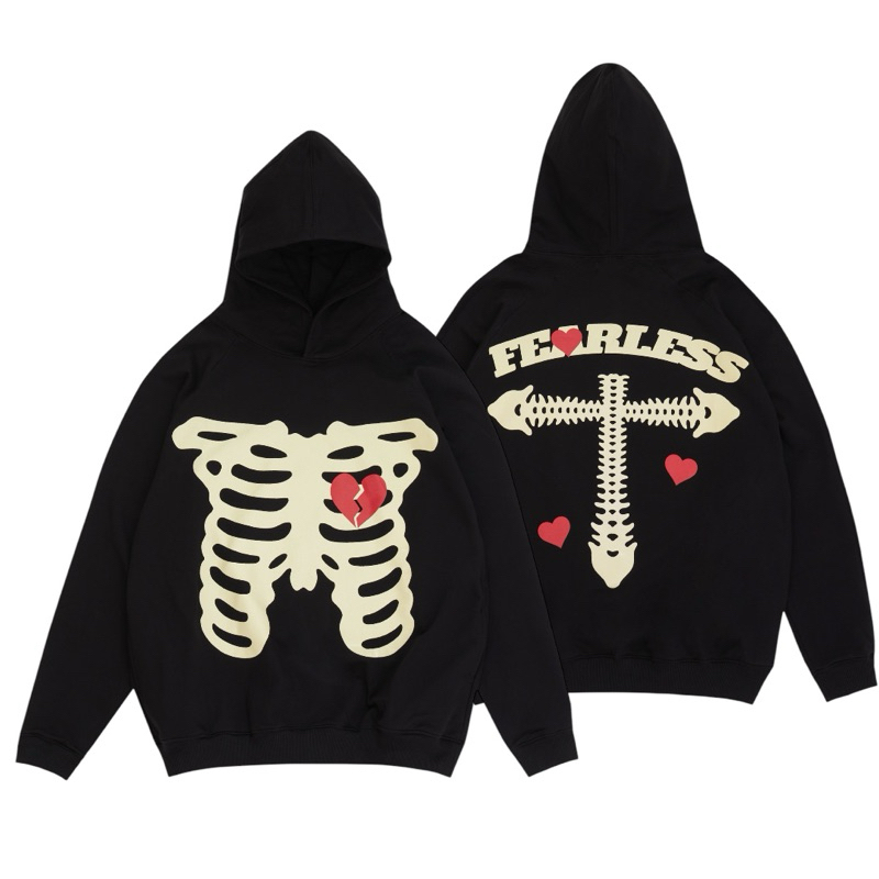 FEARLESS “BONE HOODIE” | Shopee Thailand