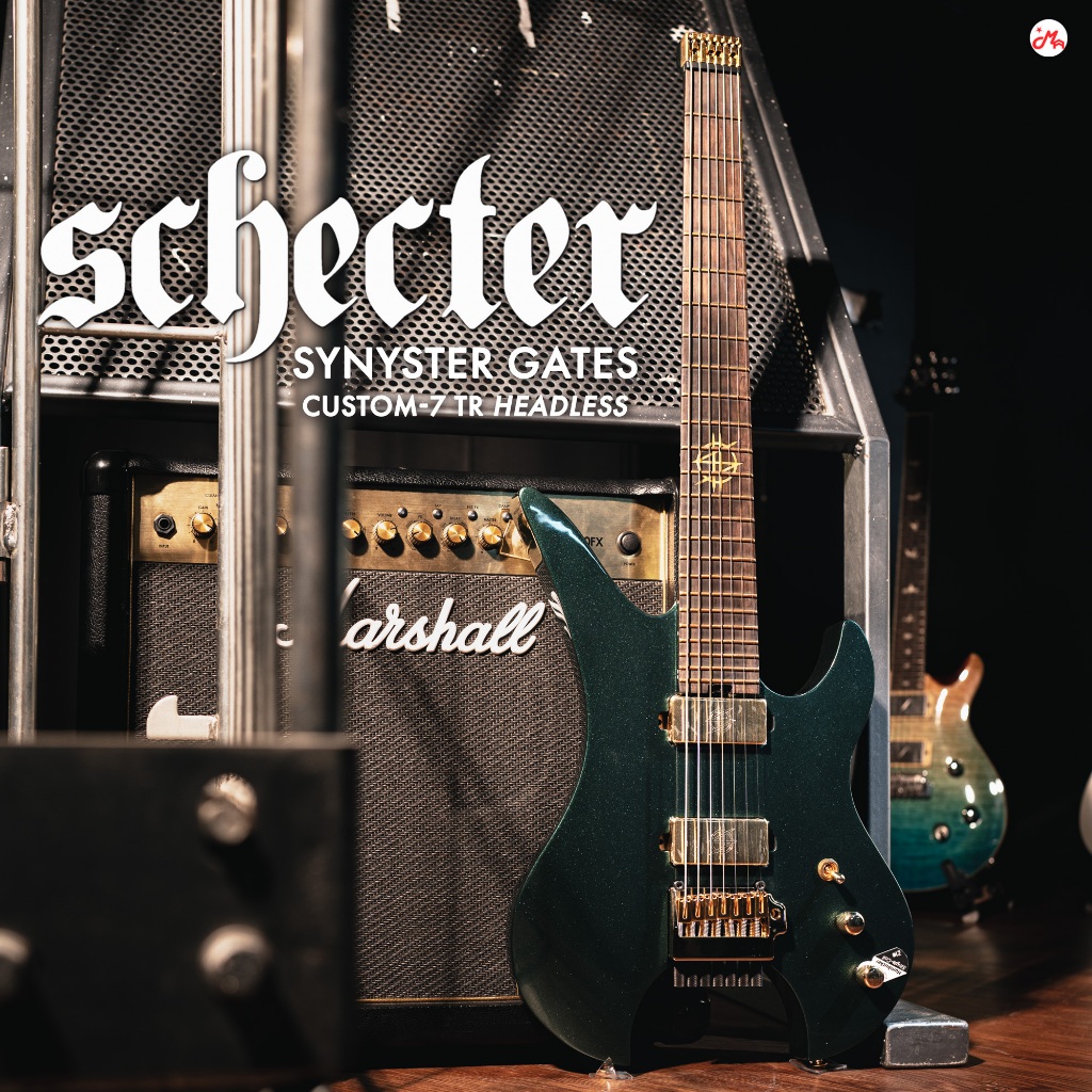 Schecter Synyster Gates Custom-7 TR Signature Headless With Hardcase ...