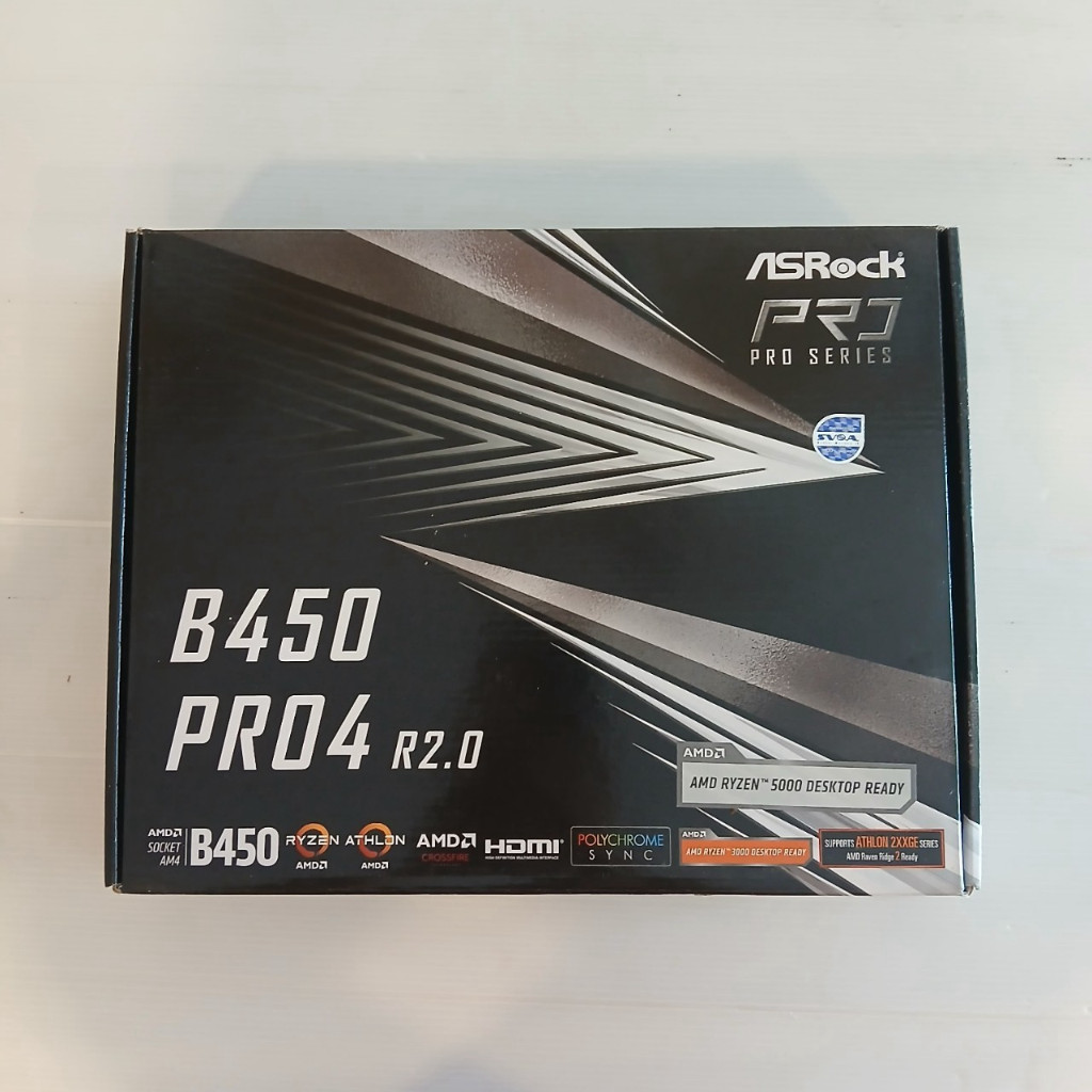 MAINBOARD (เมนบอร์ด) AM4 ASROCK B450 PRO4 R2.0 | Shopee Thailand