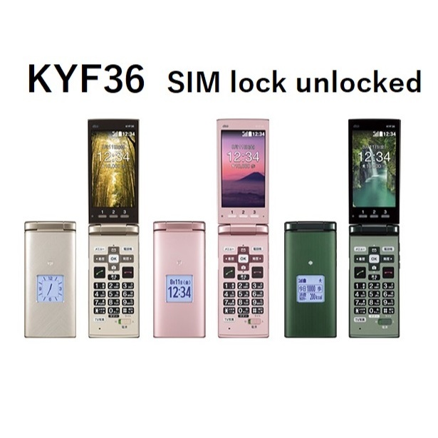 Kyocera KYF36 Flip keitai Phone used | Shopee Thailand
