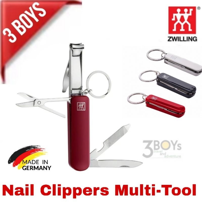 กรรไกรตัดเล็บ ZWILLING Nail Clippers CLASSIC Stainless steel Multi-tool ...