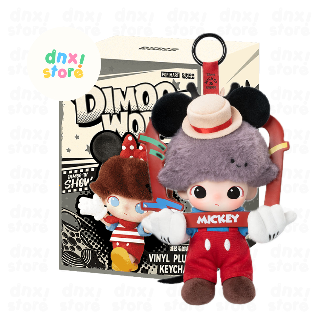 ( พร้อมส่ง ) พวงกุญแจ DIMOO WORLD × DISNEY Vinyl Plush Keychain 📺 ( ลด ...