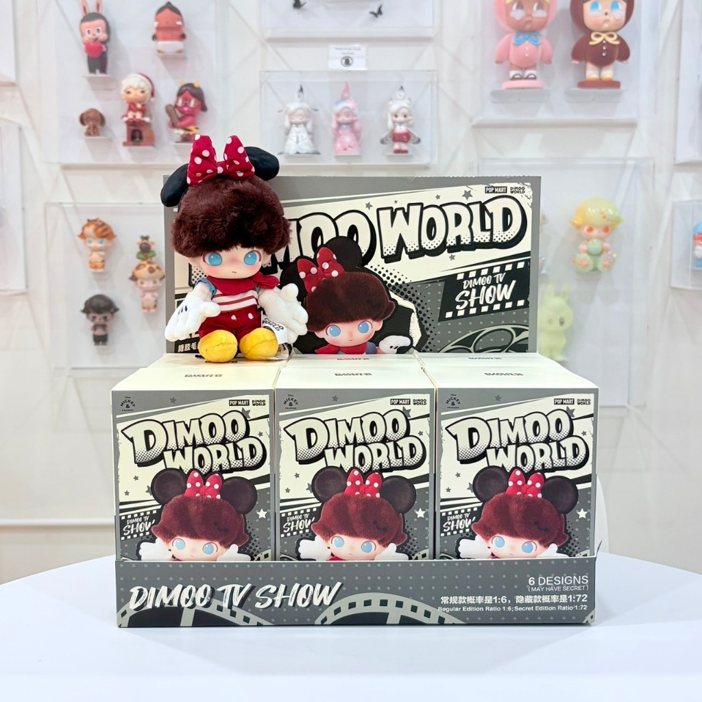 [จุ่ม/พร้อมส่ง] พวงกุญแจ Dimoo World x Disney series - Vinyl plush ...