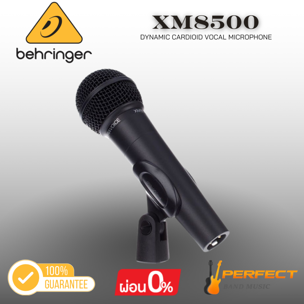 ไมโครโฟนไดนามิก Behringer XM8500 Dynamic Cardioid Vocal Microphone ...