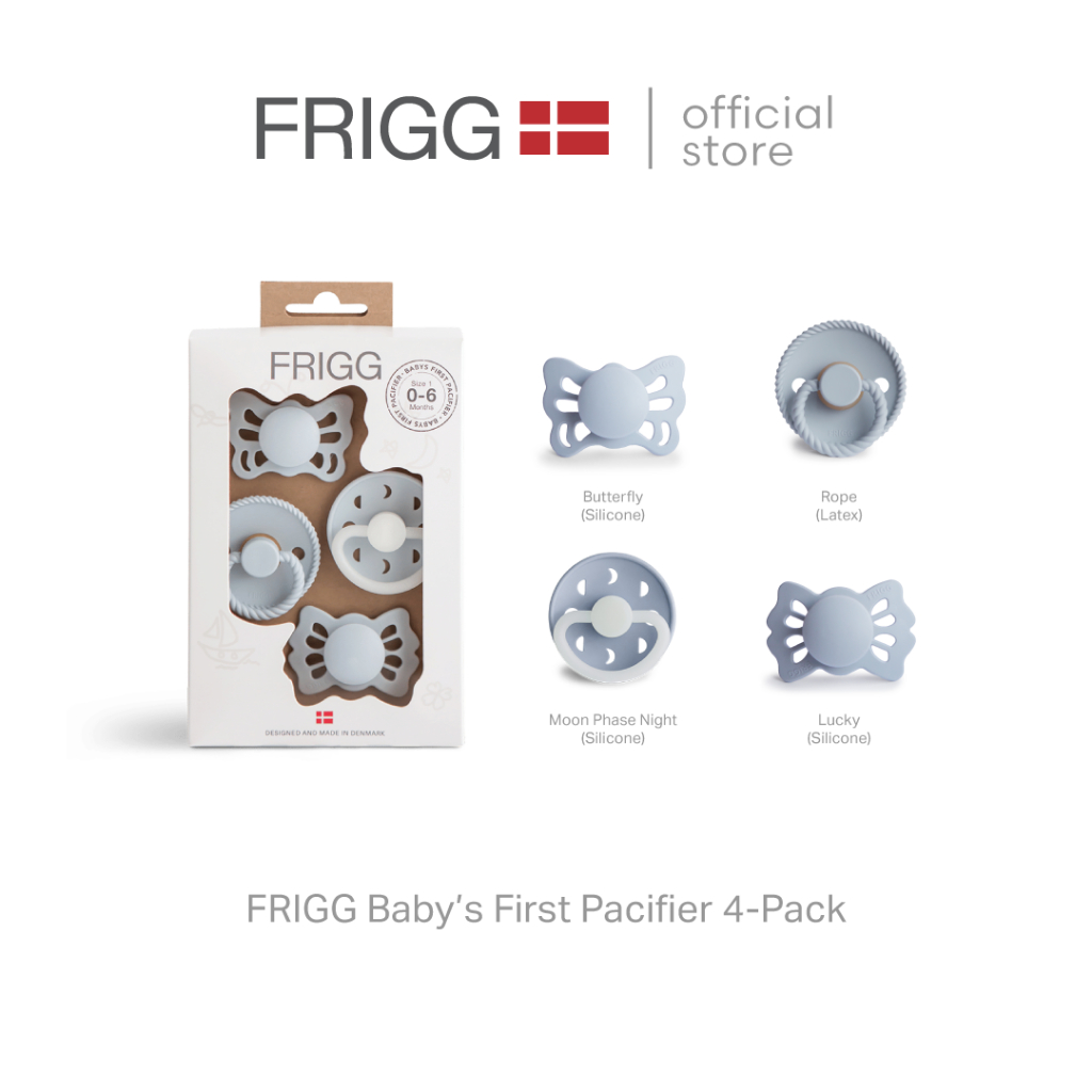 FRIGG Baby’s First Pacifier 4-Pack เซตจุกหลอกแรกเริ่ม แพ็ค 4 ชิ้น ...