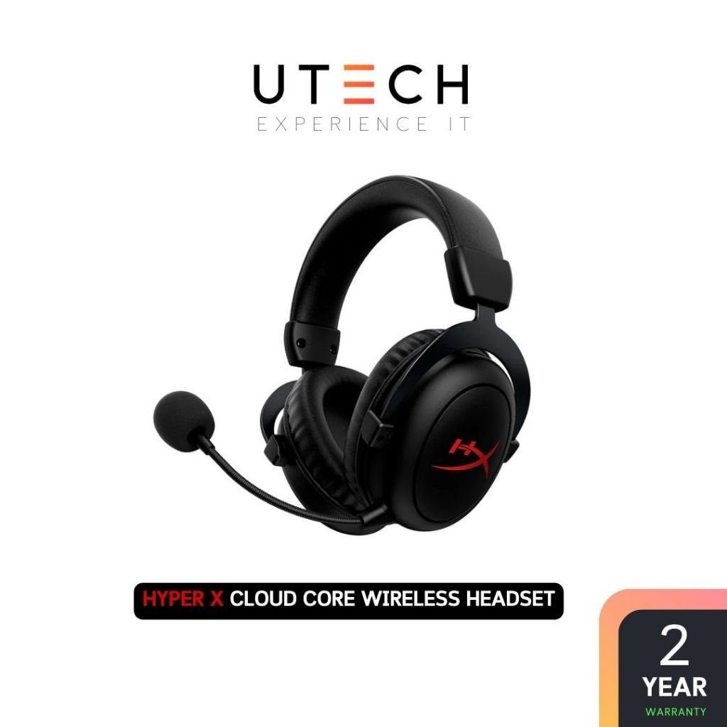 หูฟังไร้สาย HYPER X HEADSET CLOUD CORE WIRELESS by UTECH | Shopee Thailand