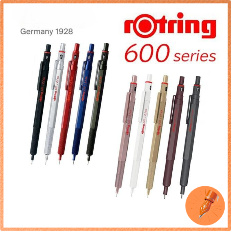 Rotring Mechanical Pencil Rotring 600 0.5mm 0.7mm Each color 1904 ...