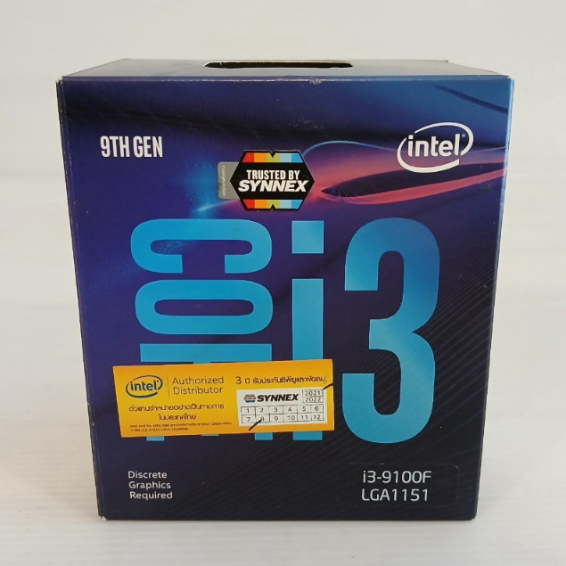 CPU (ซีพียู) 1151 INTEL CORE I3-9100F 3.6 GHz | Shopee Thailand