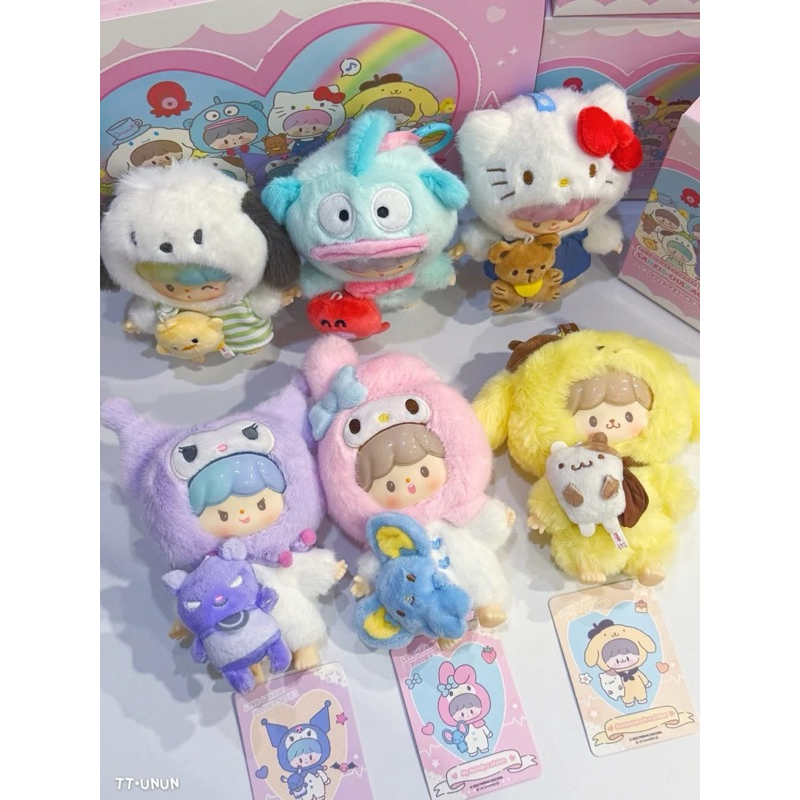 🔥พร้อมส่งจากไทย🔥 จุ่มแยกพวงกุญแจ zzton x sanrio ลุ้นตัว | Shopee Thailand