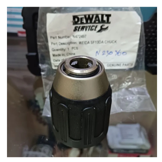 DEWALT อะไหล่หัวจับดอกสว่านไร้สาย ขนาด 4 หุน 13 มิลลิเมตร รุ่น DCD776 ...