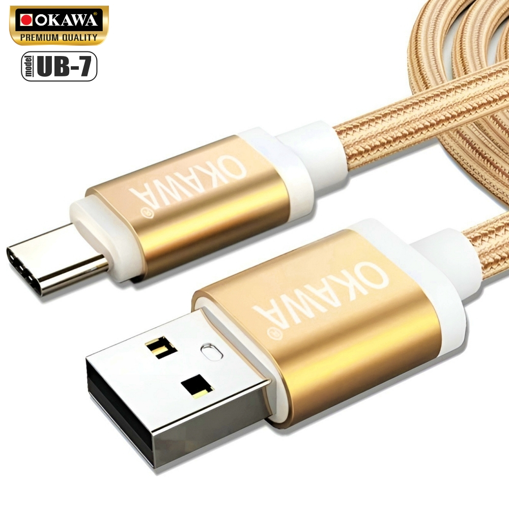 Okawa UB-7 สายชาร์จ USB to Type-C ยาวเมตรครึ่ง สำหรับคนที่มองหาสายชาร์จ ...
