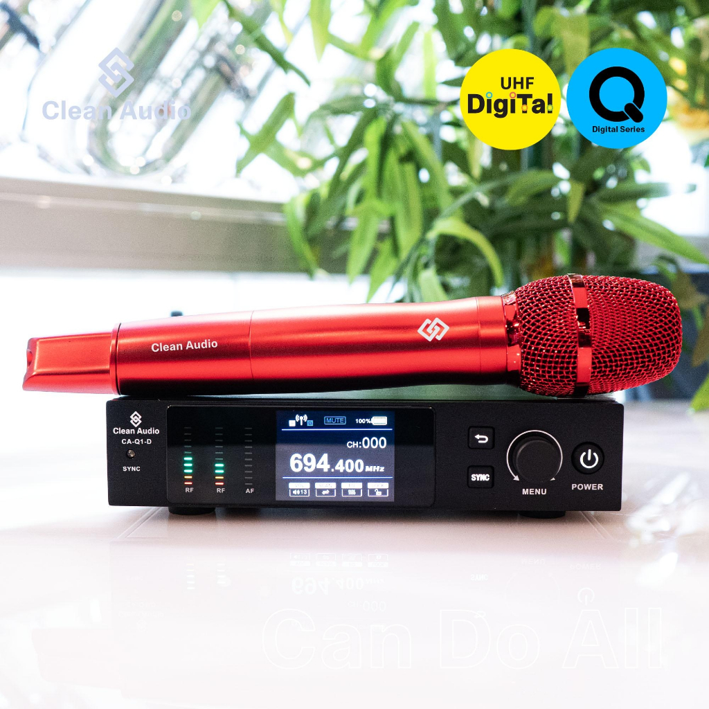 Clean Audio CA-Q1-D 289 ไมโครโฟนไร้สาย Limited Edition UHF DigiTal ...