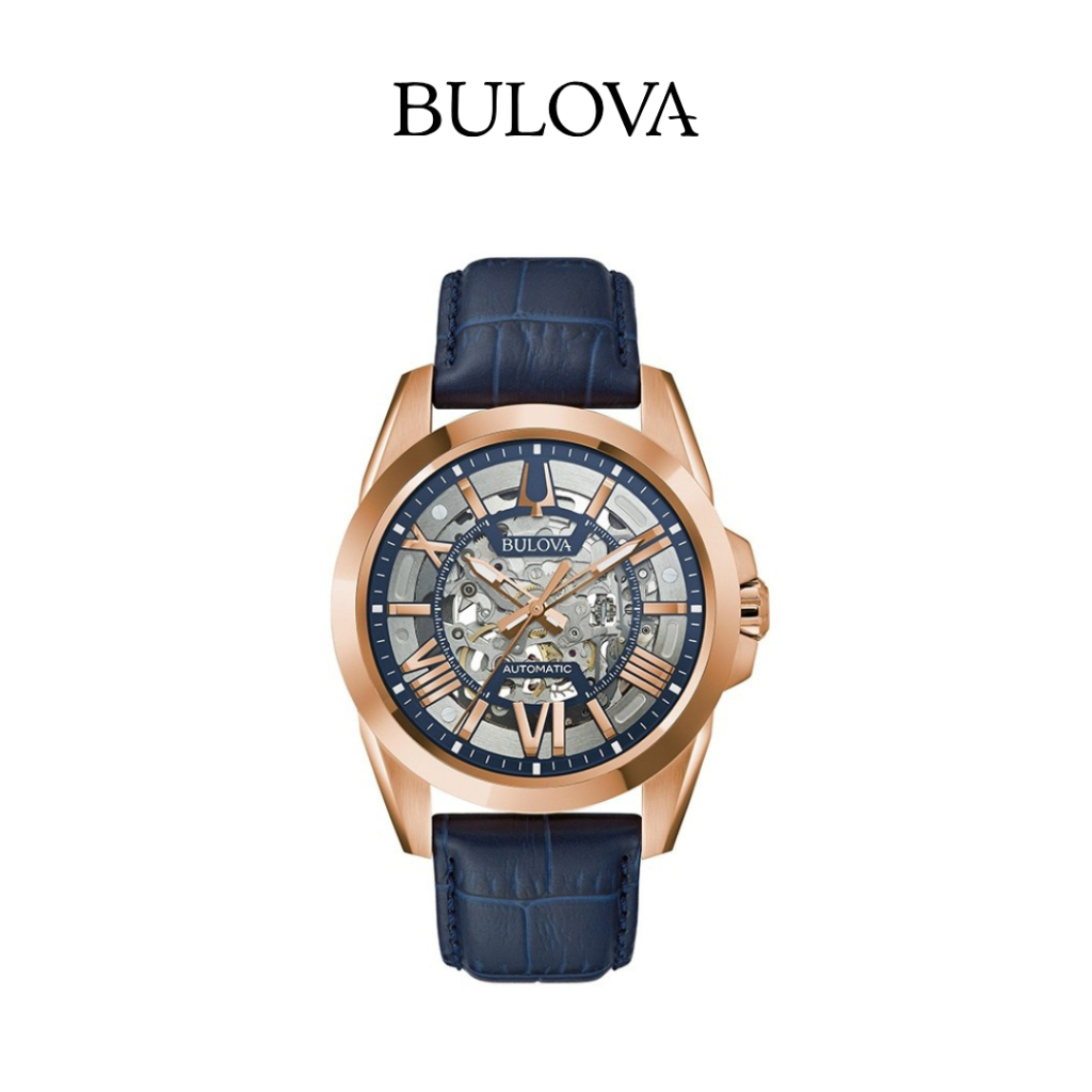 BULOVA Automatic 97A161 Men's Sutton Watch (นาฬิกาผู้ชายระบบออโตเมติก ...