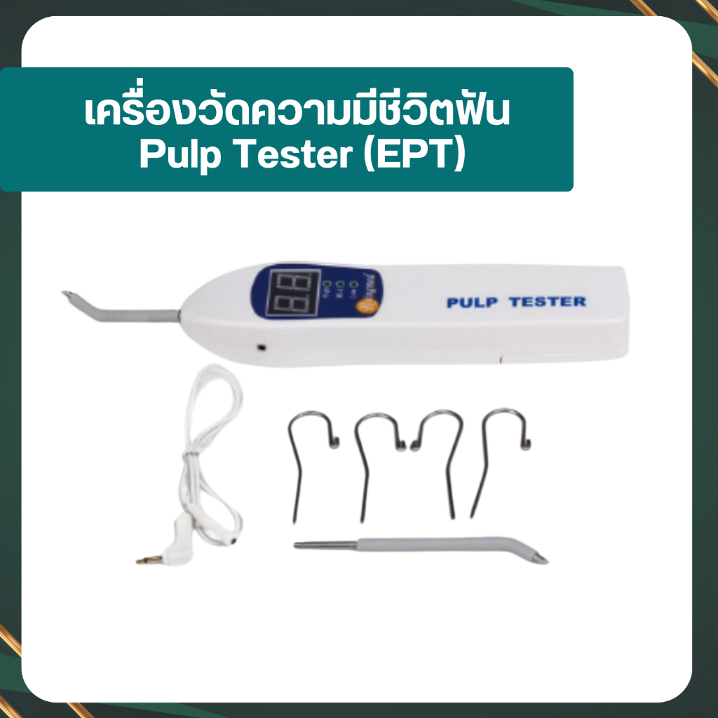 พร้อมส่ง เครื่องวัดความมีชีวิตของฟัน อุปกรณ์ทันตกรรม Pulp tester Dental ...