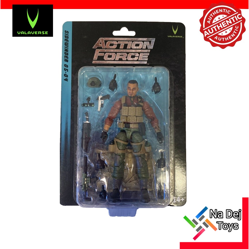 Action Force Sidewinder 1/12 Figure แอคชั่นฟอร์ซ ไซด์ไวน์เดอร์ วาลาเวิร์ส ขนาด 1/12 ฟิกเกอร์ ...