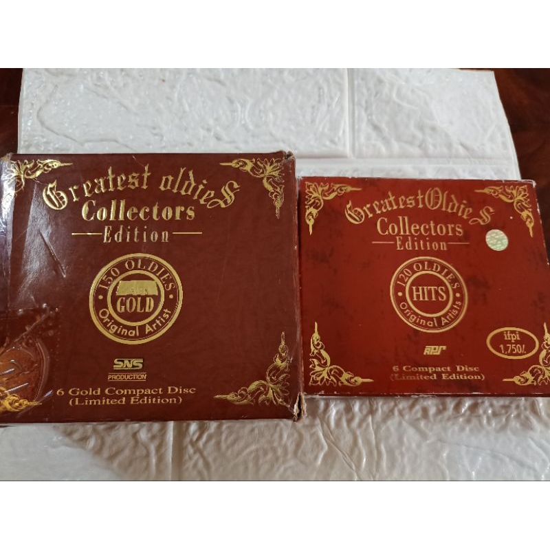 ซีดีเพลง cd music Box set Greatest Oldies Collectors 6 cd รวมเพลง ...