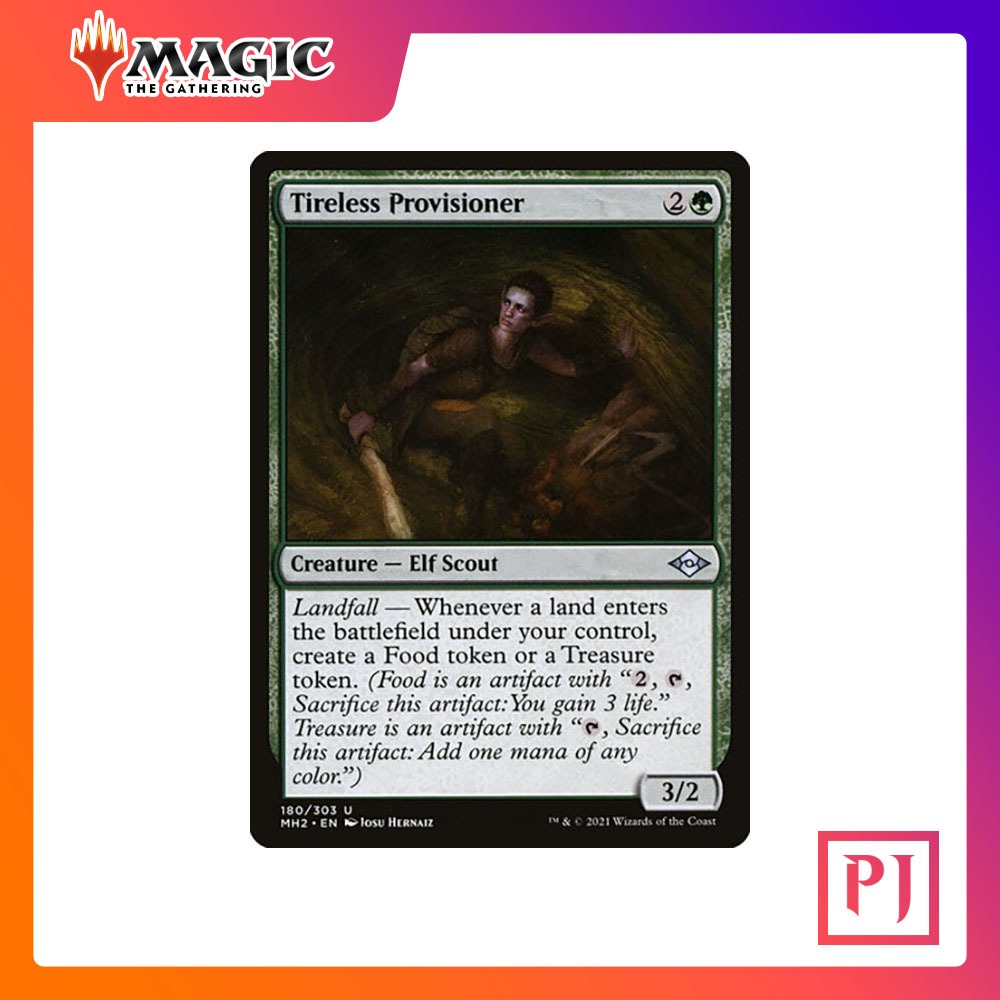 [MTG] Tireless Provisioner [MH2] [GREEN] [UNCOM] [NORMAL] [ENG] (การ์ด ...