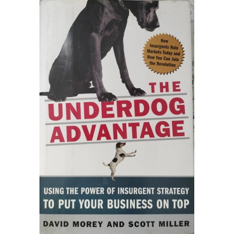 The Underdog Advantage David Morey หนังสือภาษาอังกฤษ ปกแข็ง | Shopee Thailand
