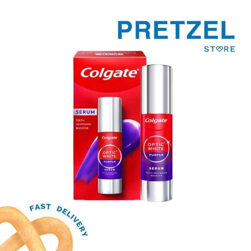 Colgate Optic White Purple Serum 40 ml คอเกตม่วง | Shopee Thailand
