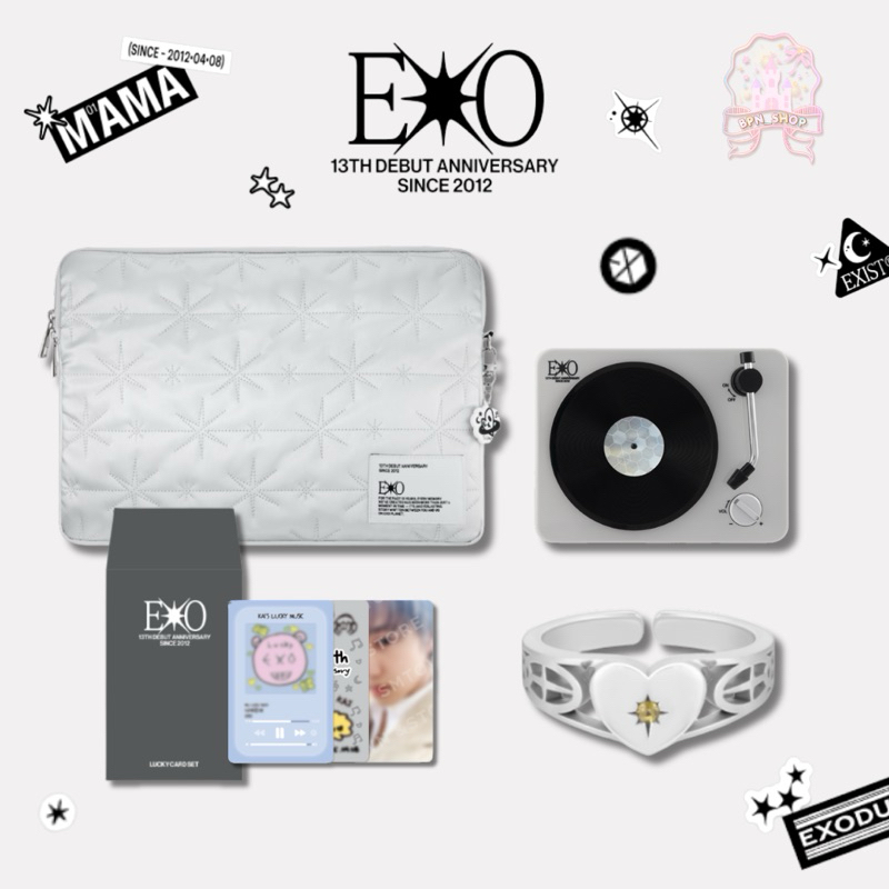 (พรี) ⚠️อ่านรายละเอียดก่อนสั่งซื้อ⚠️ EXO 13TH ANNIVERSARY | Shopee Thailand