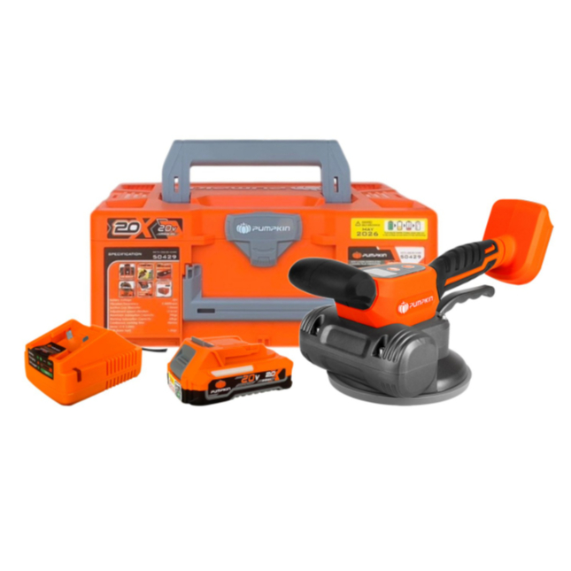 PUMPKIN INFINITY POWER 20V เครื่องดูดสั่นกระเบื้องไร้สาย 135มม. 20V Li ...