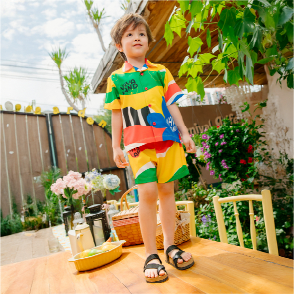 Thelandofvava VNYI1195 ชุดเซ็ตเด็กผู้ชาย ALOHA BLOOM ลิขสิทธิ์แท้จาก ...