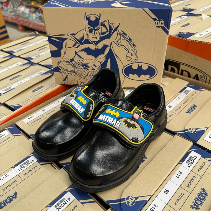 รองเท้านักเรียน ADDA Batman รุ่นใหม่ ปี2025 (รุ่นมีไฟ) | Shopee Thailand