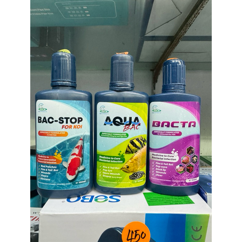 น้ำยาปรับสภาพน้ำ Bac-stop aquaBac Bacta 100ml | Shopee Thailand
