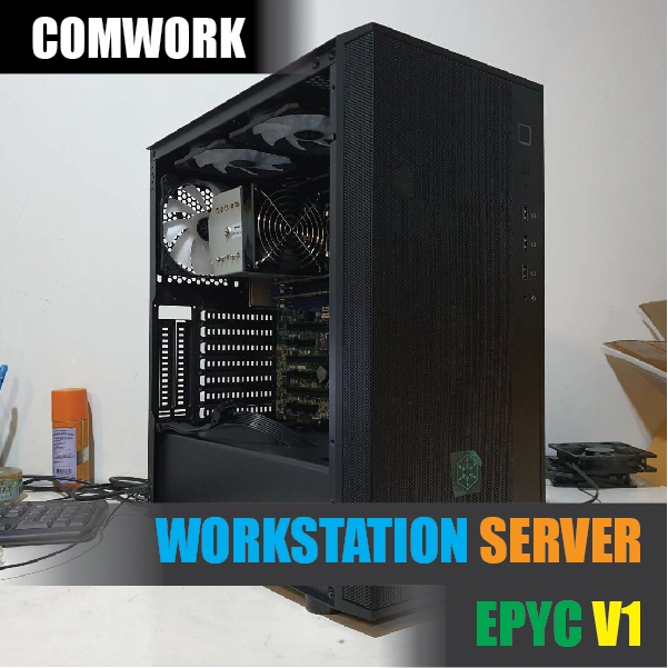 คอม 128 เธรด | ซีพียู 2.25-3.4GHz AMD EPYC 7B12 | เมนบอร์ด ATX | แรม ...