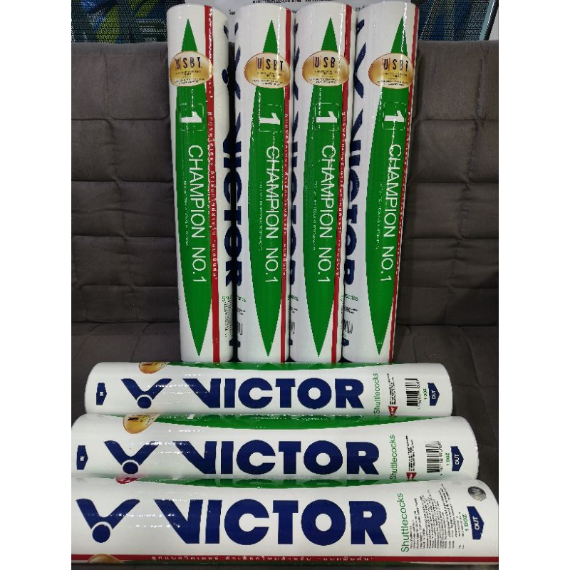 ลูกแบดมินตัน Victor รุ่น CHAMPION NO.1 speed76 | Shopee Thailand