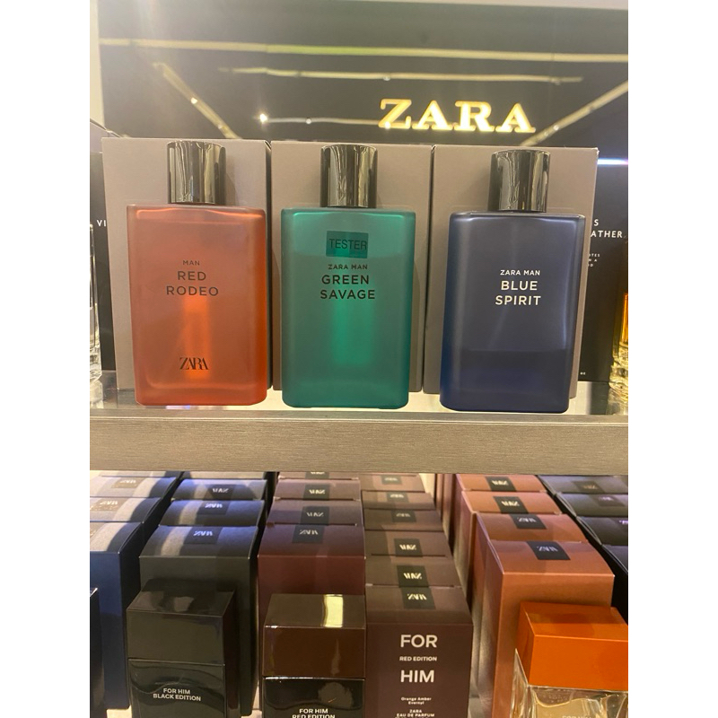 น้ำหอมผู้ชาย ZARA MAN 800 BLACK/Navy Black/ Green Savage/ Red Rodeo ...