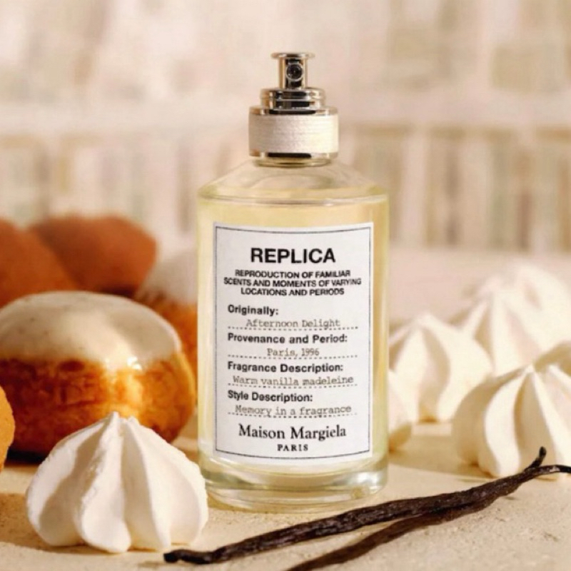 (แบ่งขาย)~🍦🥧 Replica Afternoon Delight EDP🥧🍦กลิ่นใหม่ หอมนุ่ม Sweet Vanilla Musk & Woody แท้💯จา ...