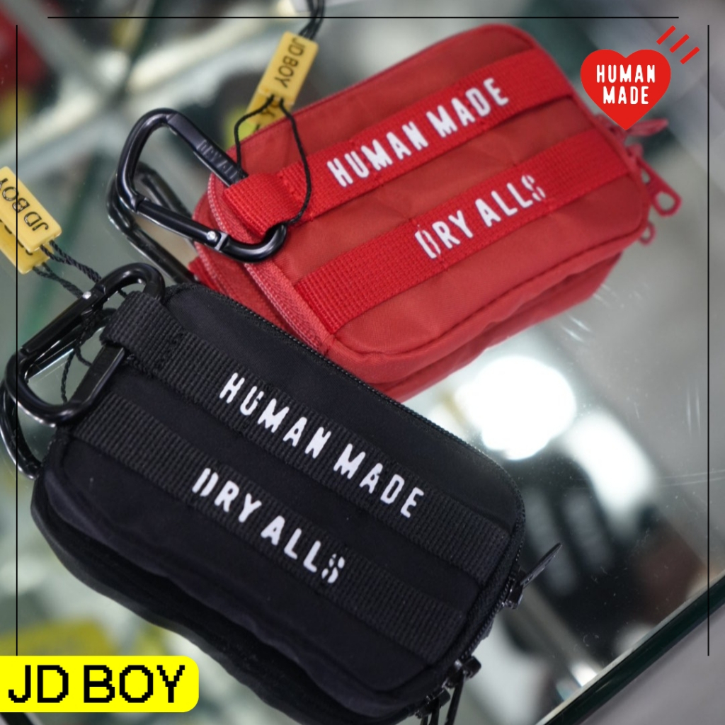 (มีส่งด่วนได้ของเลยวันนี้) JDBOY - Human Made wallet กระเป๋าสตางค์ พวง ...