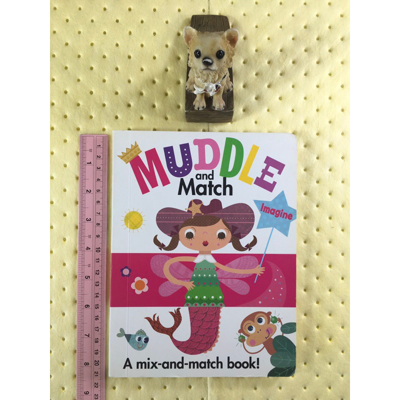 Muddle and Match A mix and match book (บางเล่มขอบปกถลอกเล็กน้อย ...