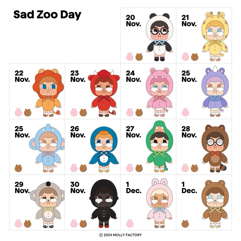 [สินค้าพร้อมส่งในไทย][ใช้โค้ทแฟชั่น 30% ได้] Molly Factory crybaby Sad ...