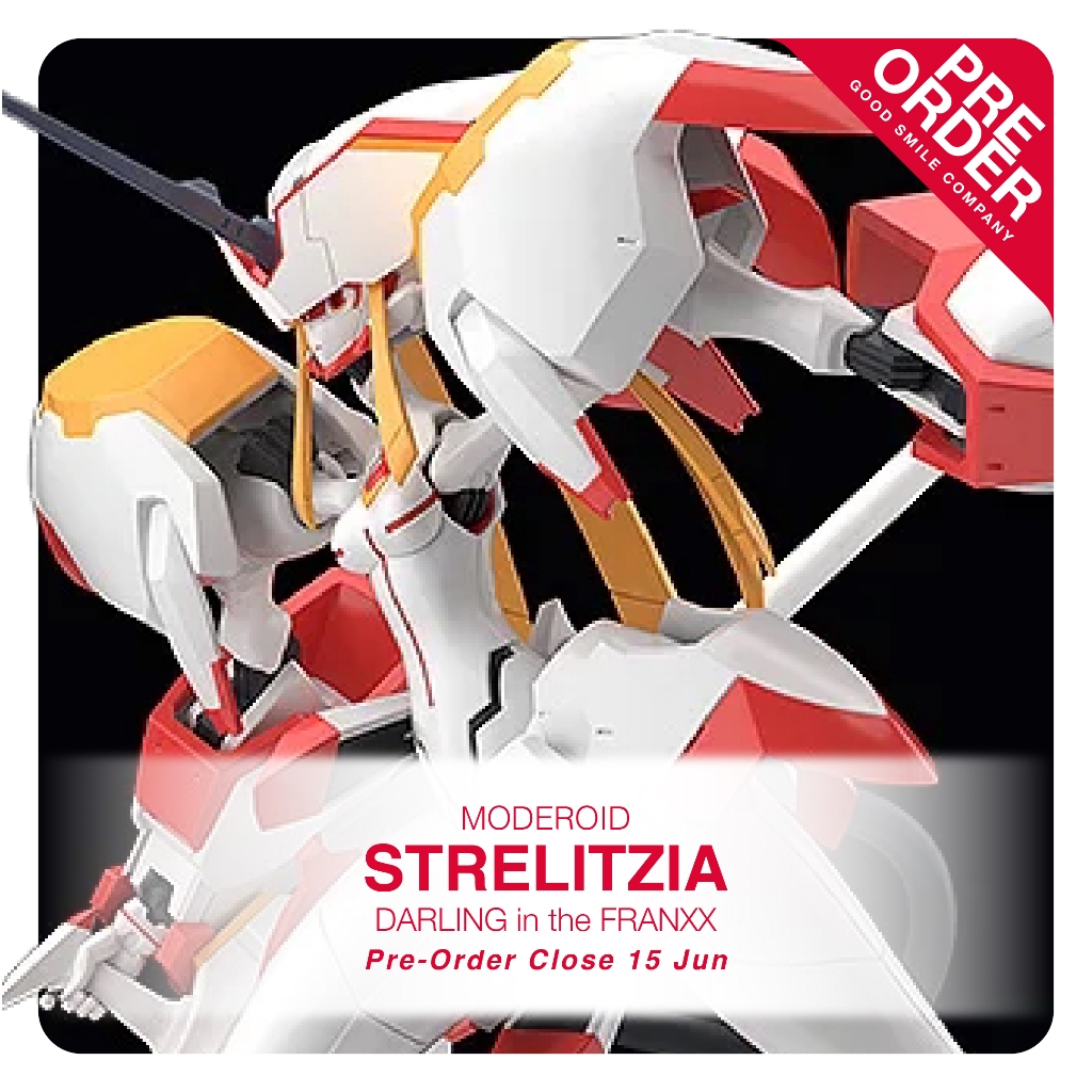 [PreOrder] MODEROID - DARLING in the FRANXX_Strelitzia (Plastic Model ...