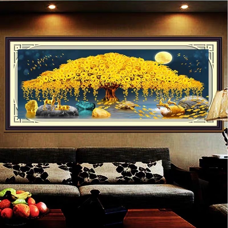 E339ภาพปักครอสติชพิมพ์ลายบนผ้า 11CTปัก 3เส้น | Shopee Thailand