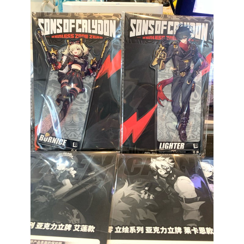 [พร้อมส่ง] Official แท้ Lighter/BurniceZZZ Zenless Zone Zero Mihoyo ...