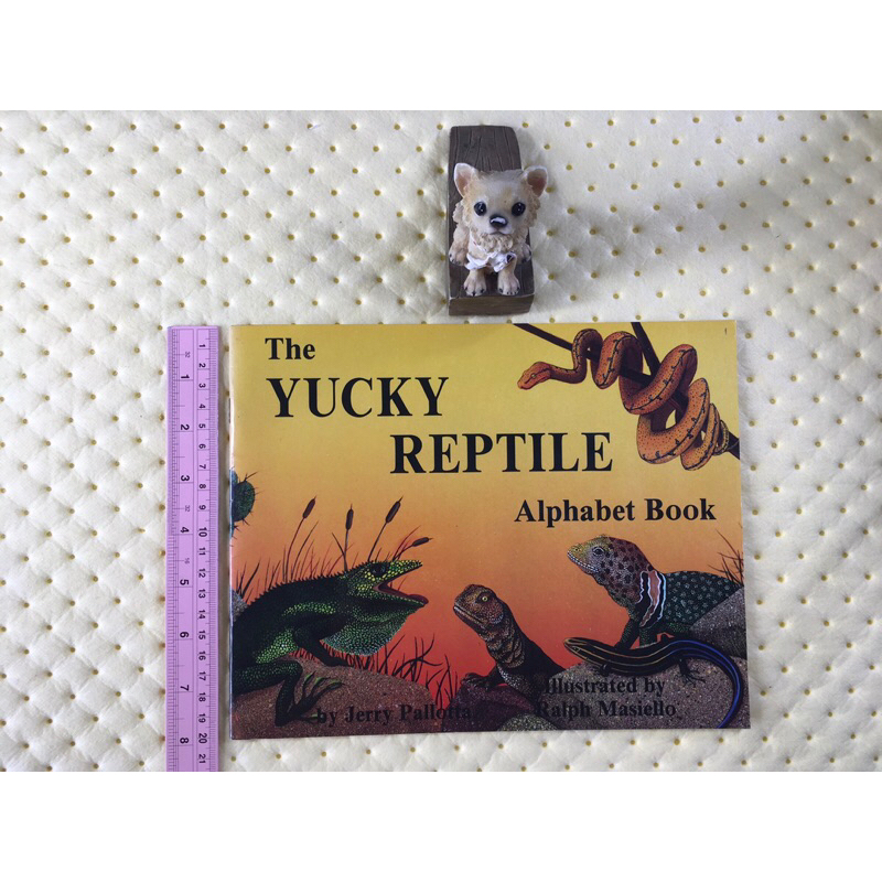 The Yucky Reptile Alphabet Book By Jerry Pallotta หนังสือภาษาอังกฤษมือ ...