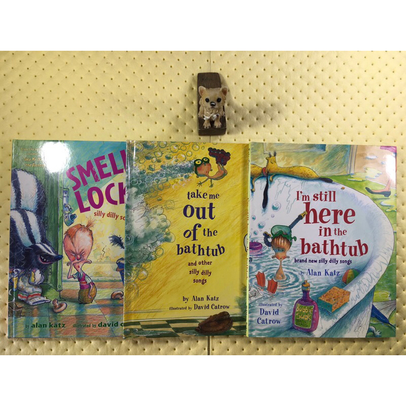 Smelly Locker , take me out of the bathtub By Alan Katz หนังสือภาษา ...